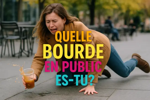Quelle bourde en public es-tu